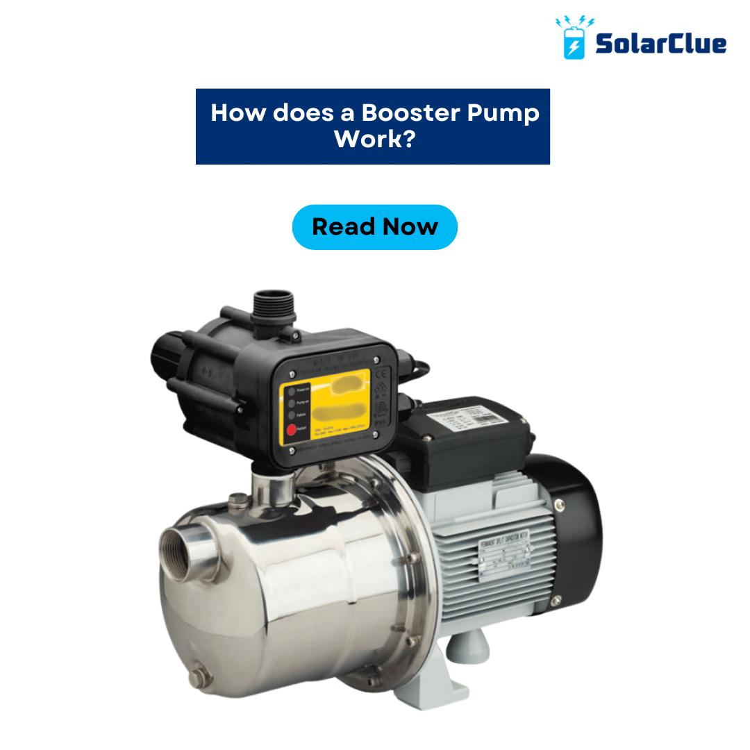 Install Booster Pump to Improve Water Pressure