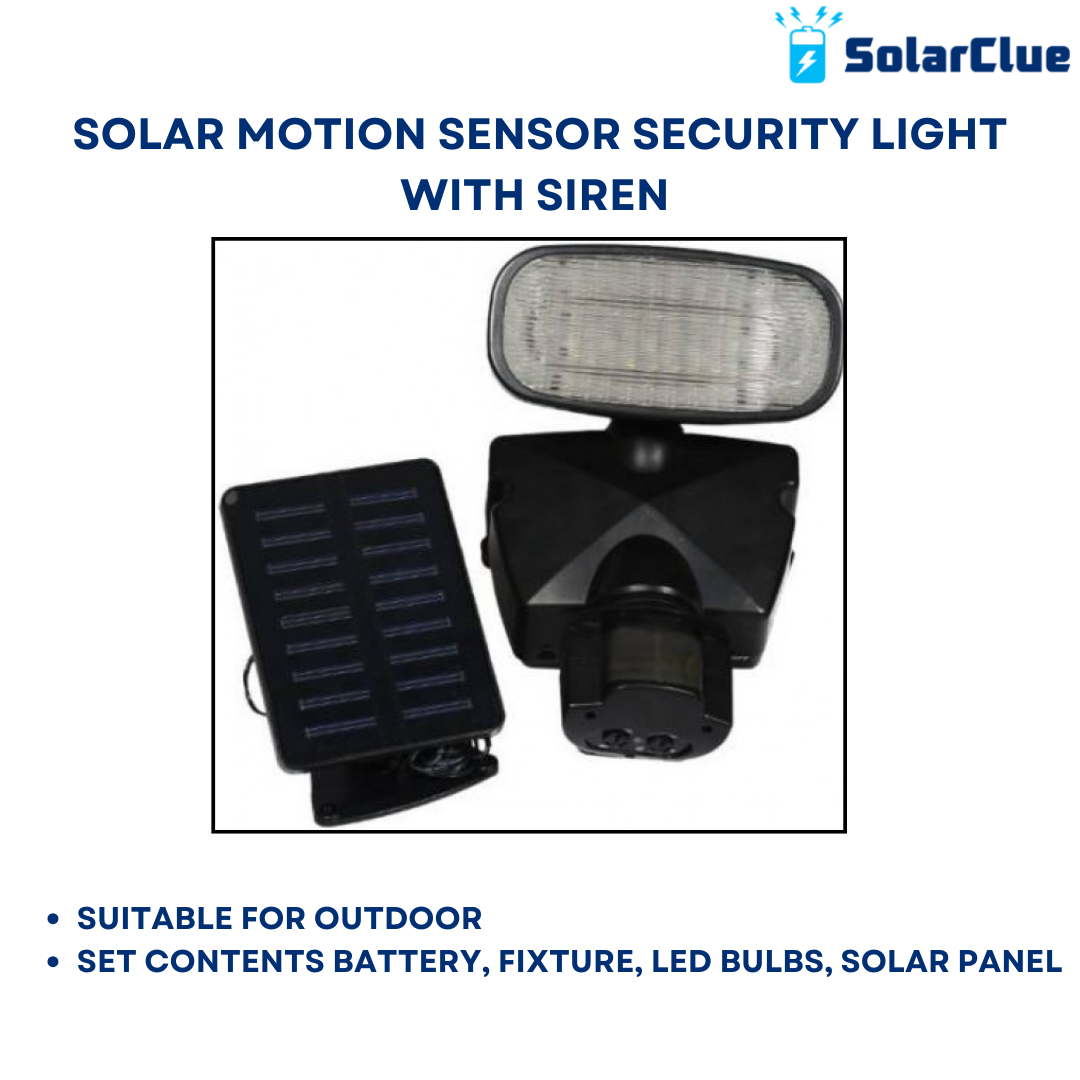 How Solar Motion Sensor Light Works
